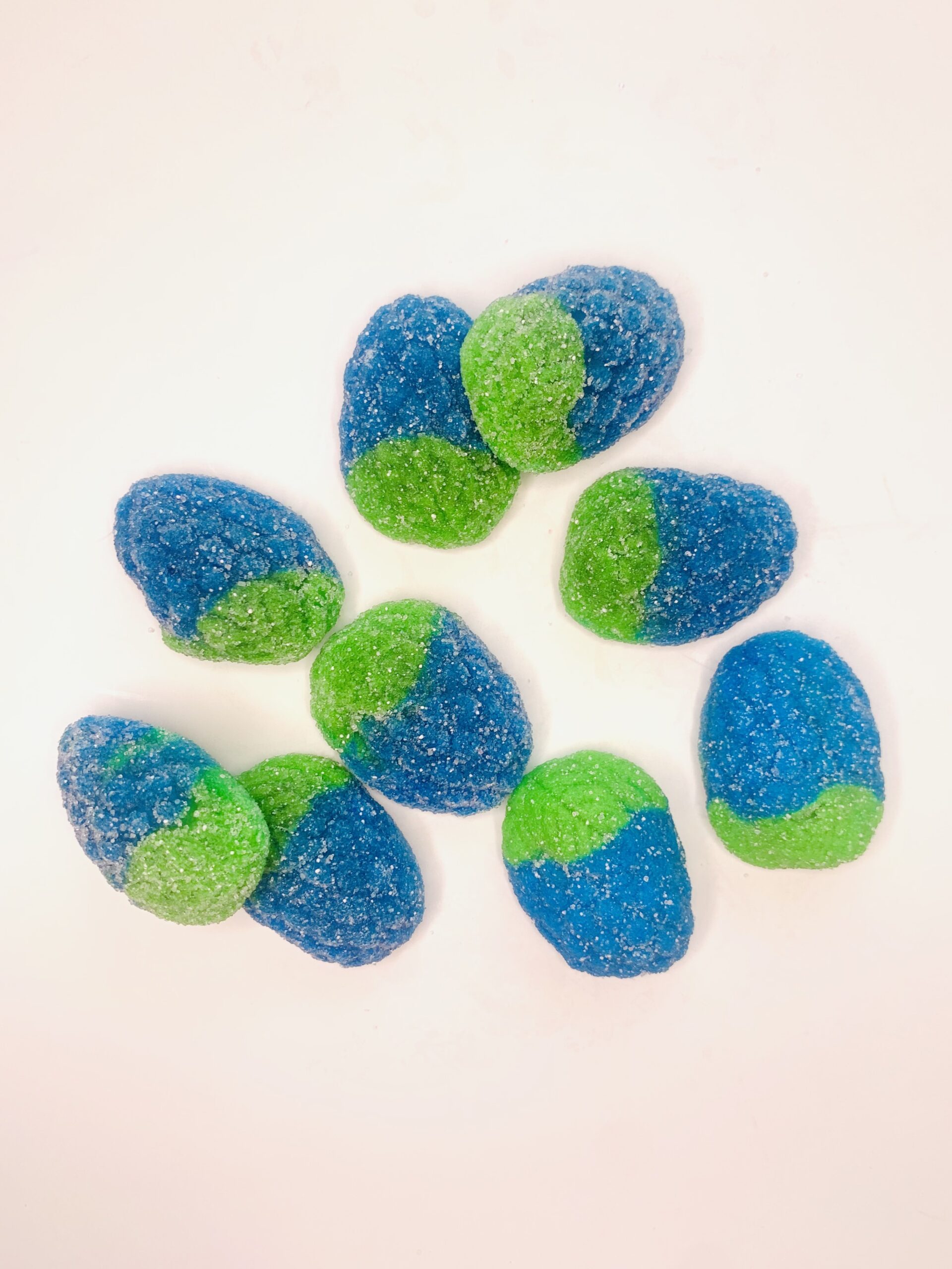 Sour Blue Raspberries - The Confectionery